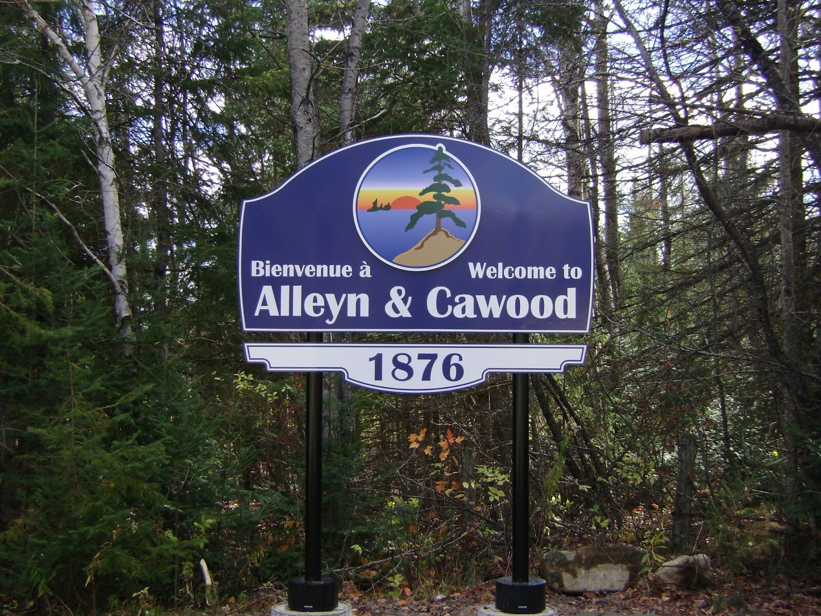 Custom Welcome To Town Sign