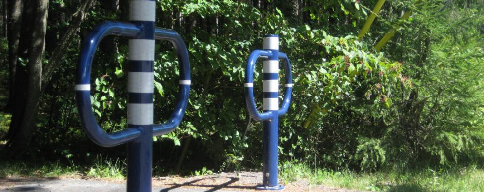 Barrière pour piste cyclable : Chicane de Ralentissement