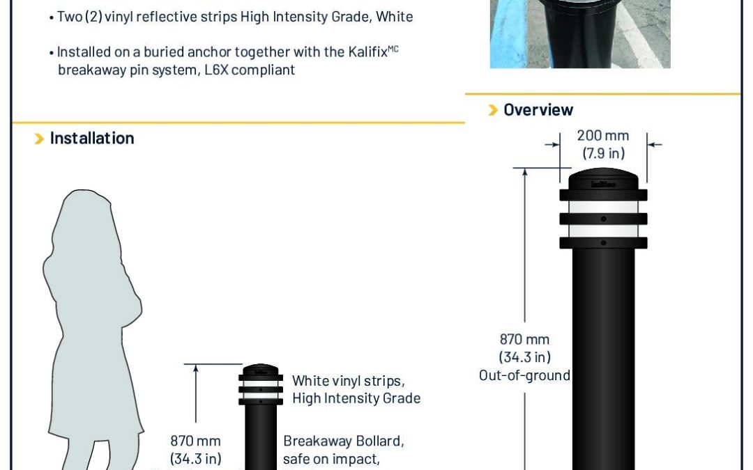 kalitech__technical-sheet__breakaway-bollard | Signalisation Kalitec